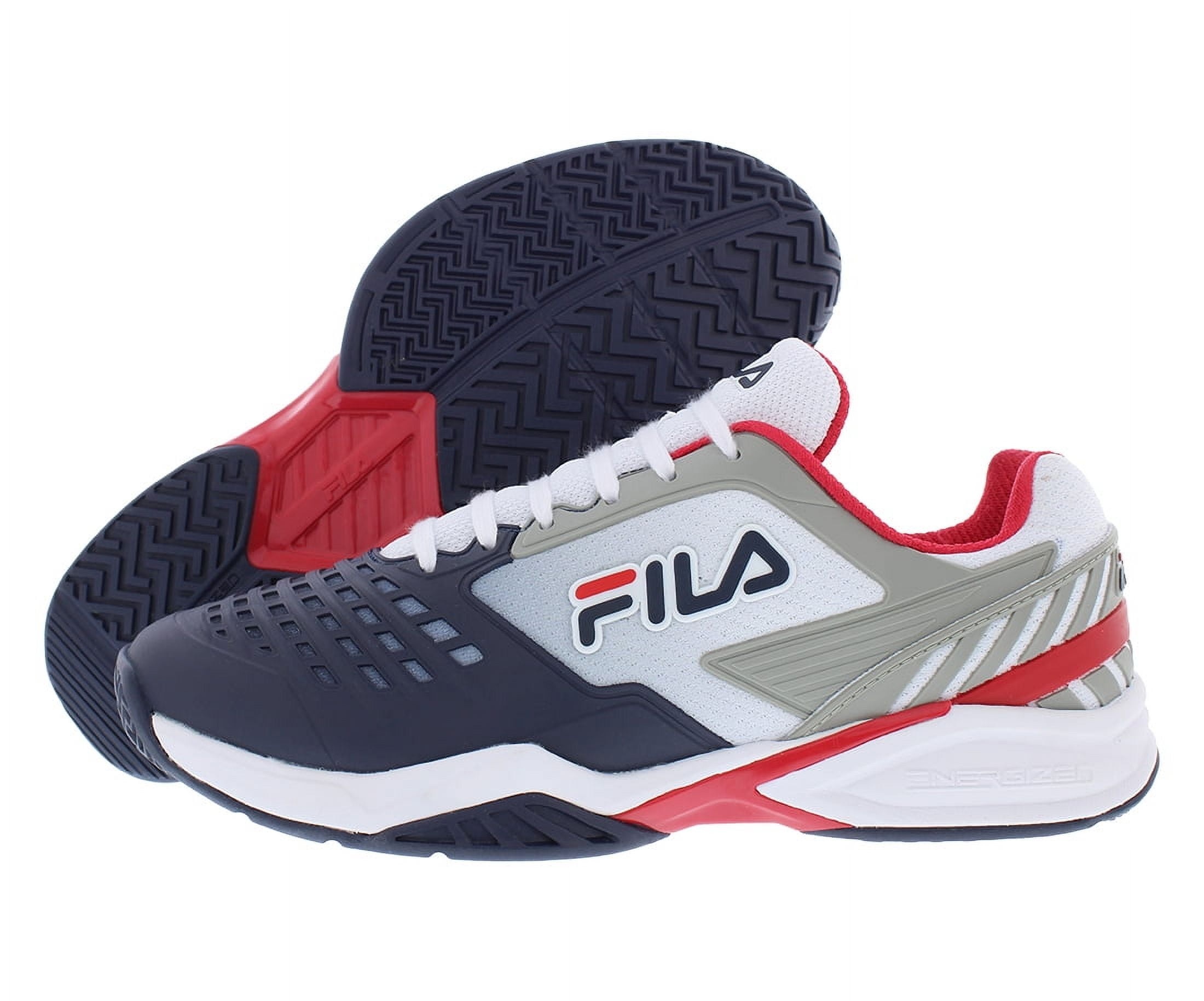 Fila Axilus 2 Energized Mens Shoes Size 14, Color: White/Navy/Red ...