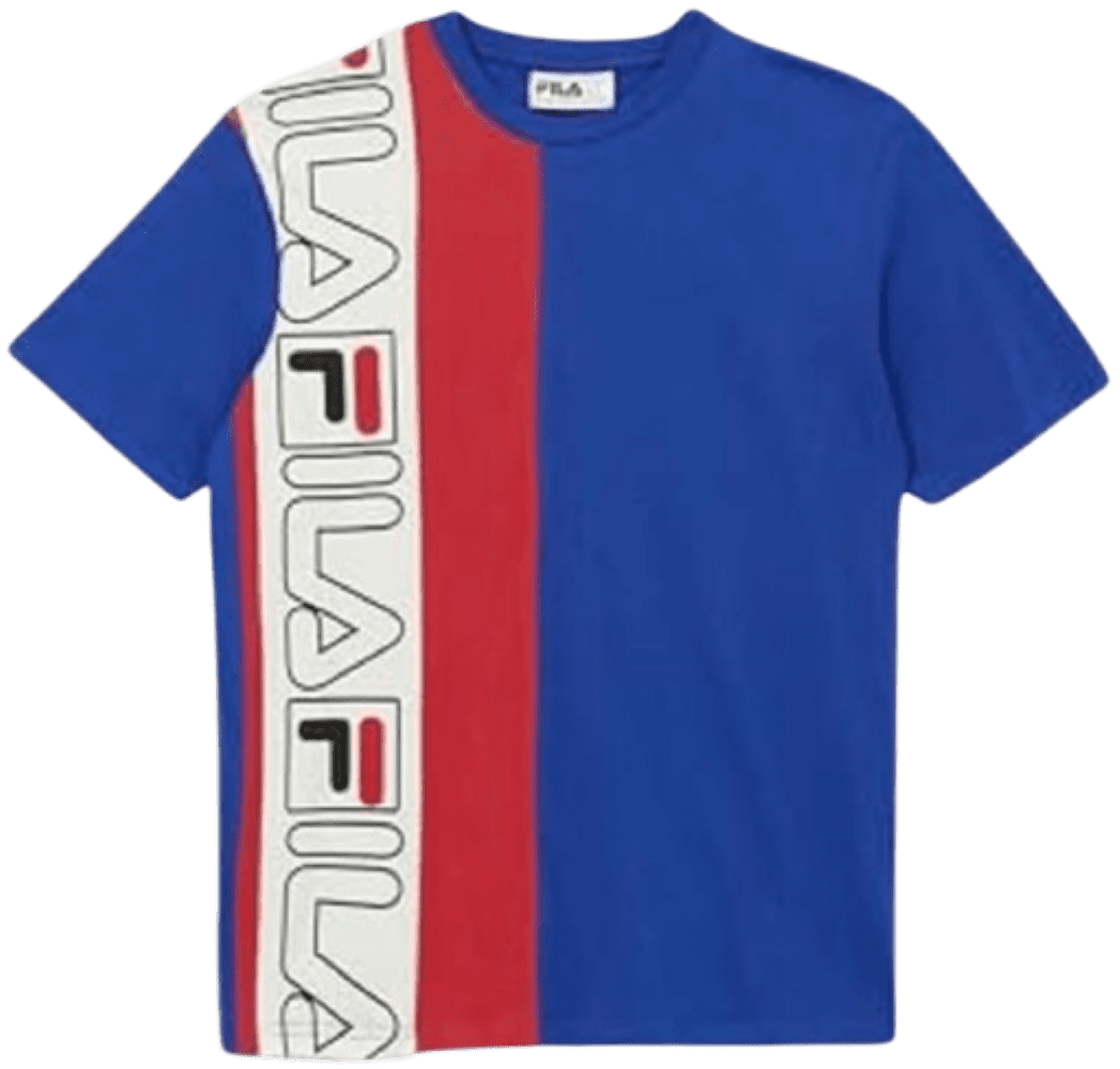Fila Men's Dixon Tee Shirt, Red/White/Blue, Small - Walmart.com