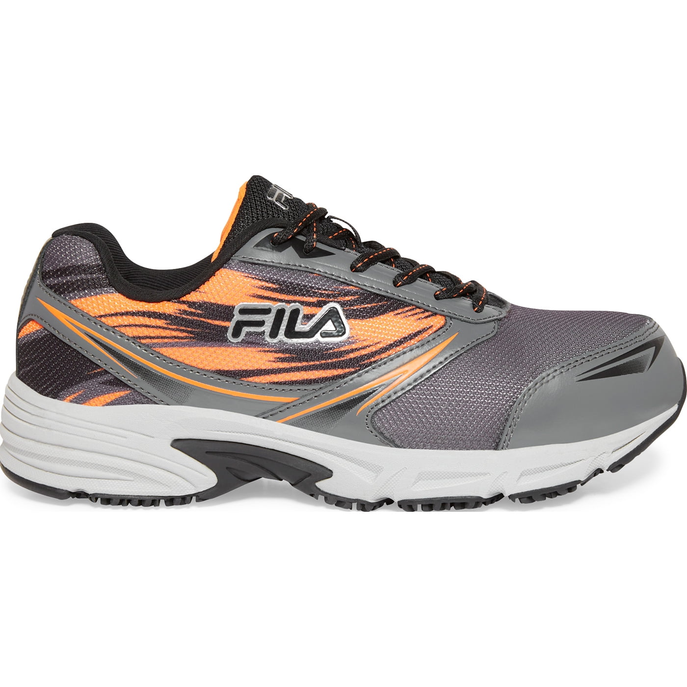 Fila Men s Memory Meiera 2 Slip Resistant and Composite Toe Work Shoe CSRK/BLK/VORN - Walmart.com