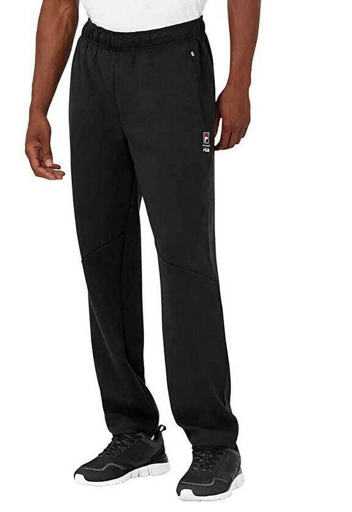 Fila Mens Active Track Pants Sweatpants Logo with Pockets - Walmart.com
