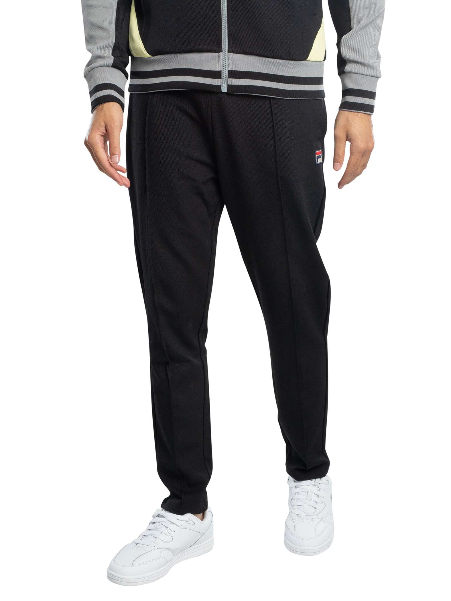 Fila Molveno Pin Tuck Track Joggers, Black - Walmart.com