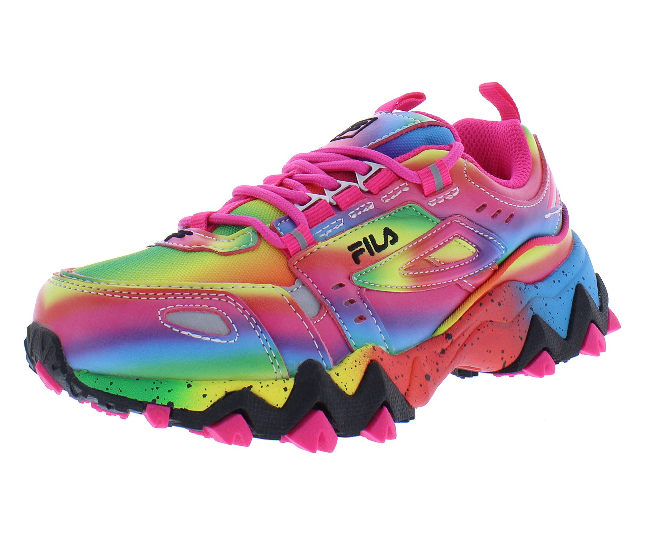 Fila Oakmont Tr GS Girls Shoes Size 1, Color: Pink/Multicolor - Walmart.com