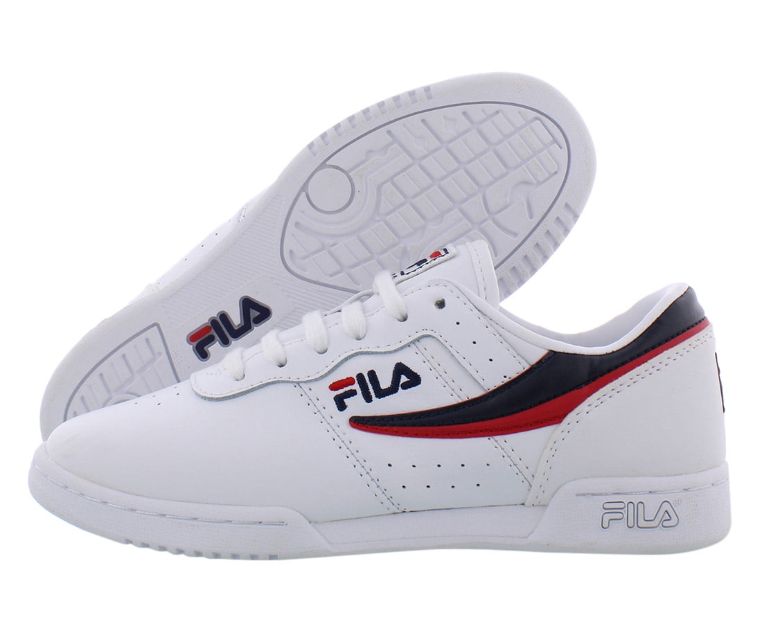 Fila Original Fitness Womens Shoes Size 8, Color: White/Navy/Red ...