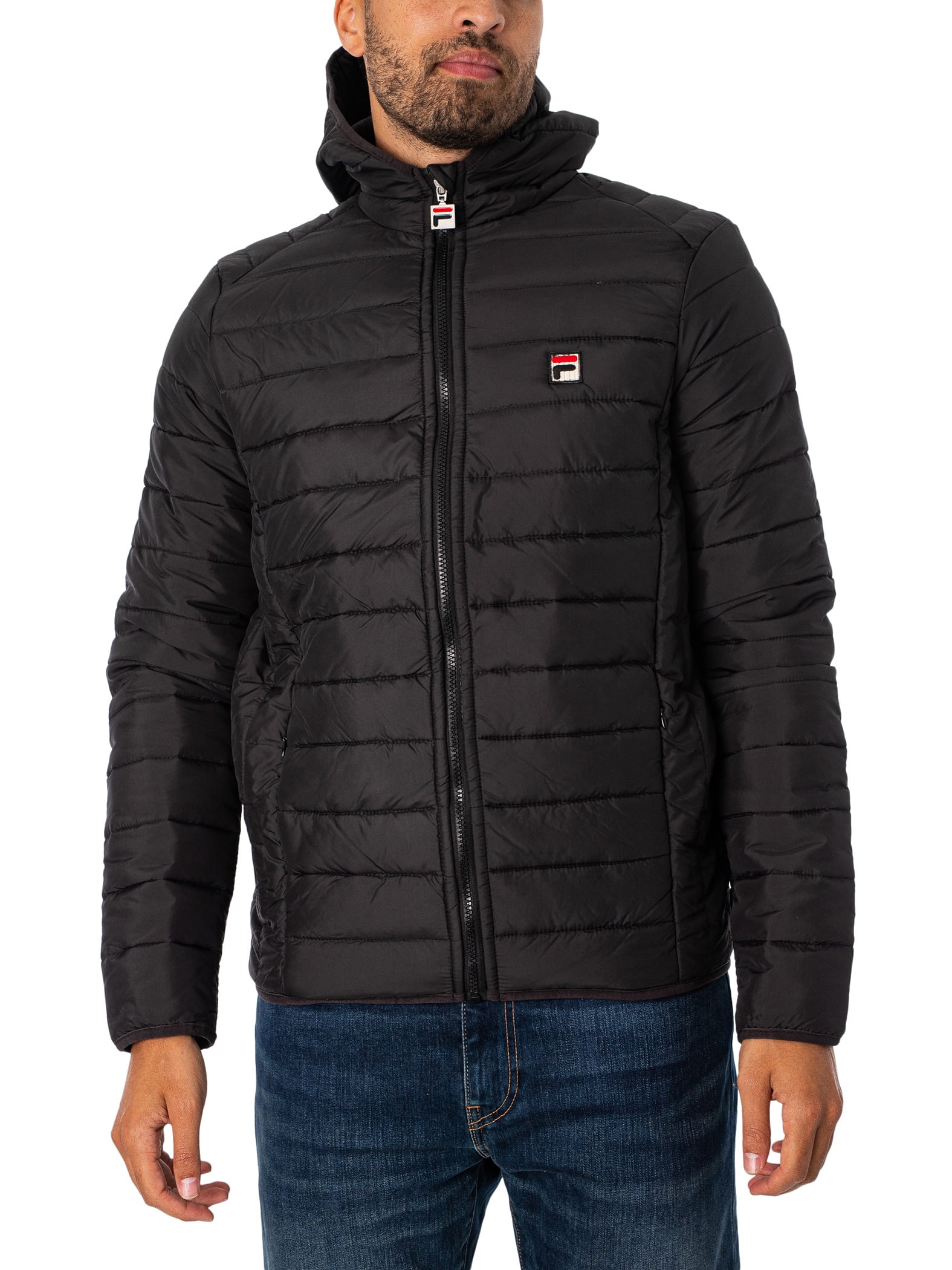 Fila Pavo Quilted Jacket, Black - Walmart.com