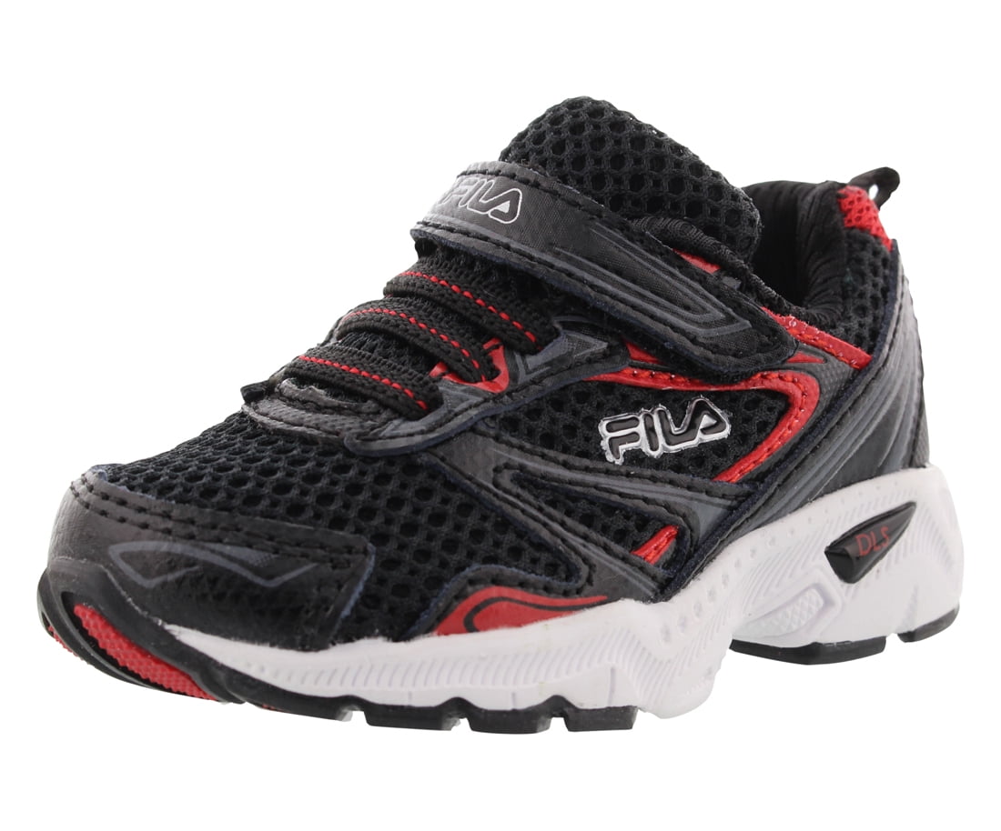 Fila Royalty Strap Toddler Boy's Athletic Shoe | 7SR20976014 Black ...