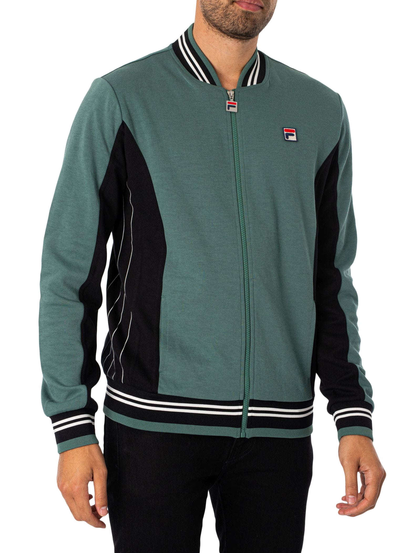 Fila Settanta Track Jacket, Green - Walmart.com