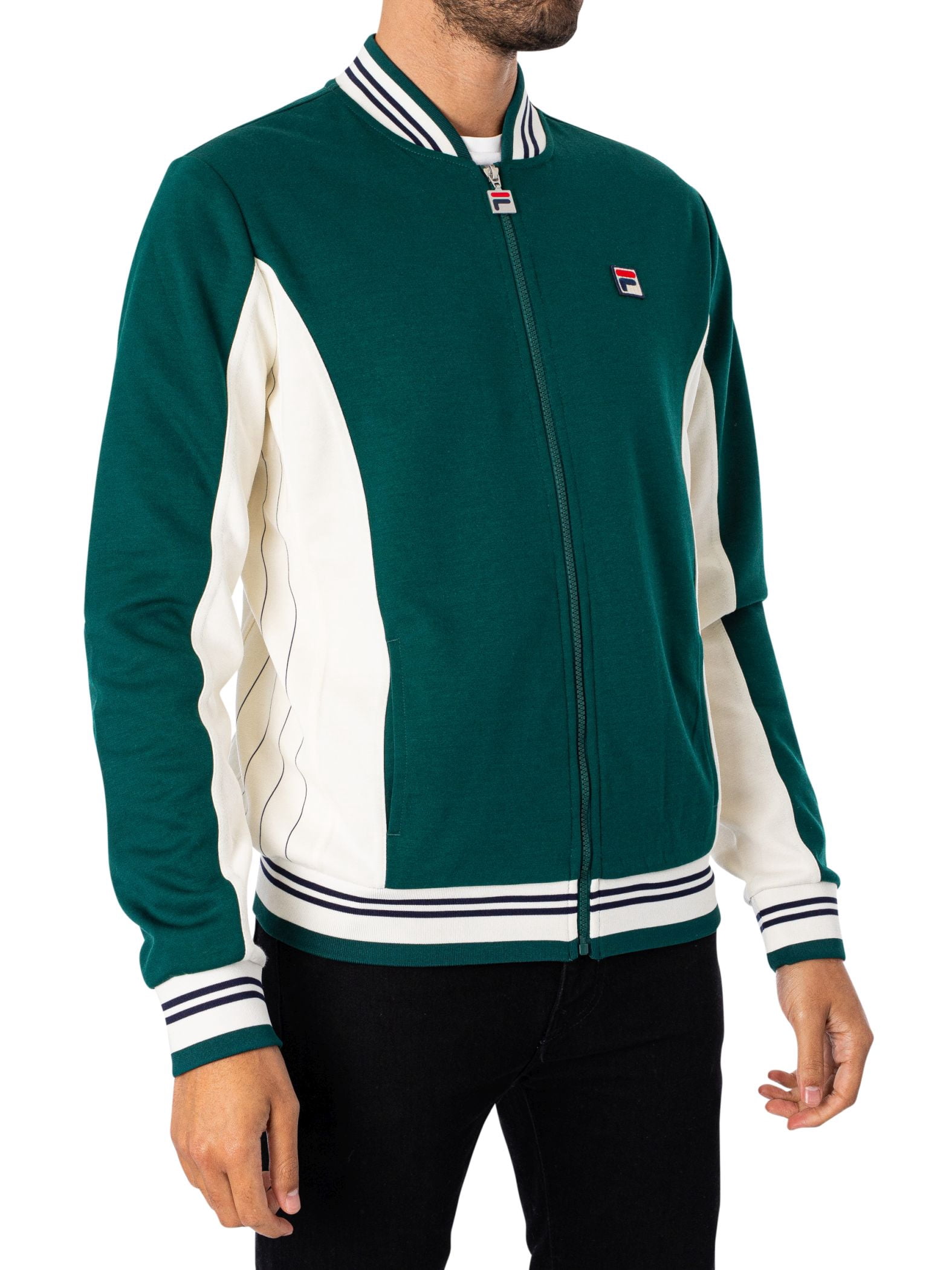 Fila Settanta Track Jacket, Green - Walmart.com