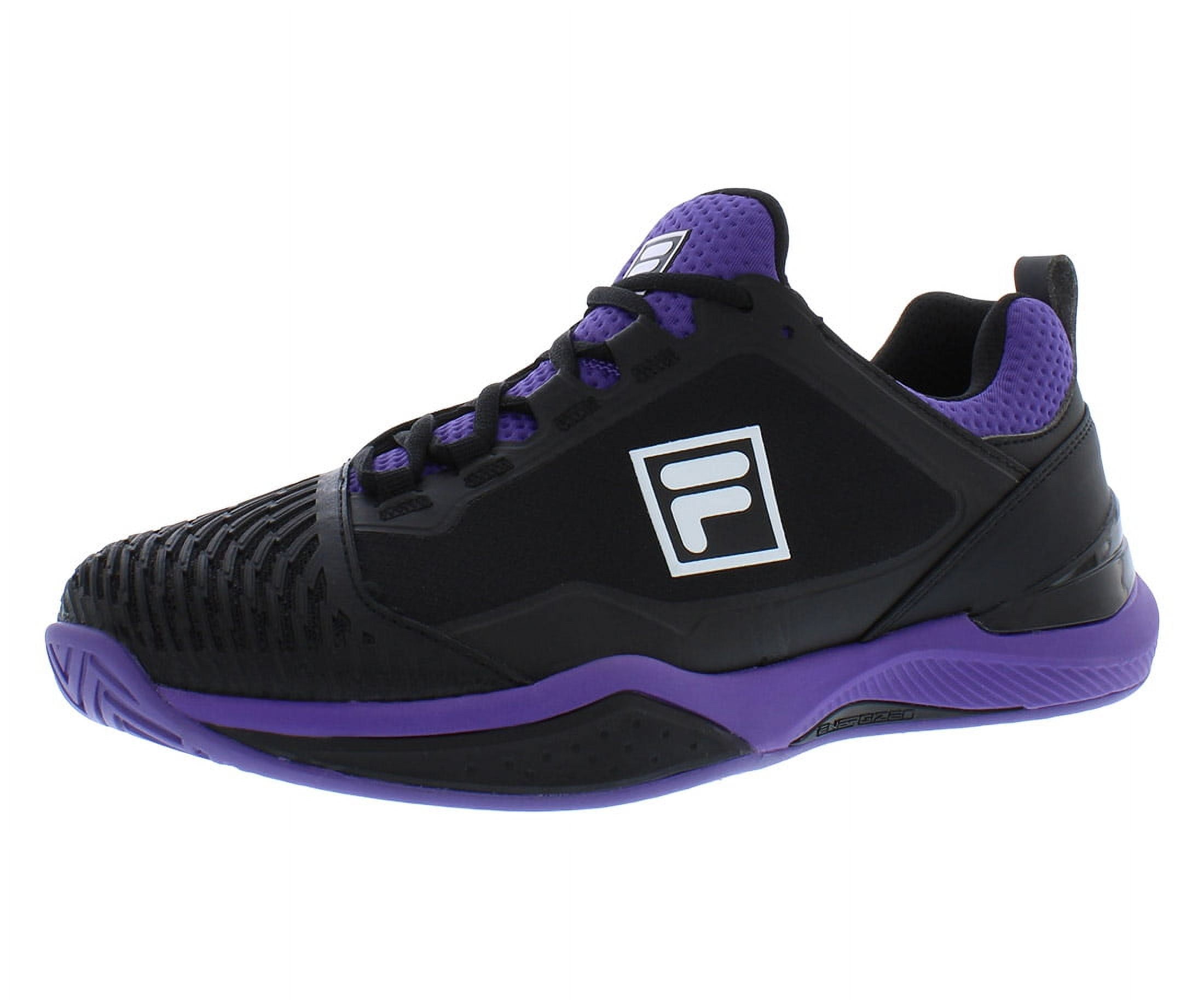 Fila Speedserve Energized Mens Shoes Size 11.5, Color: Black/Purple ...