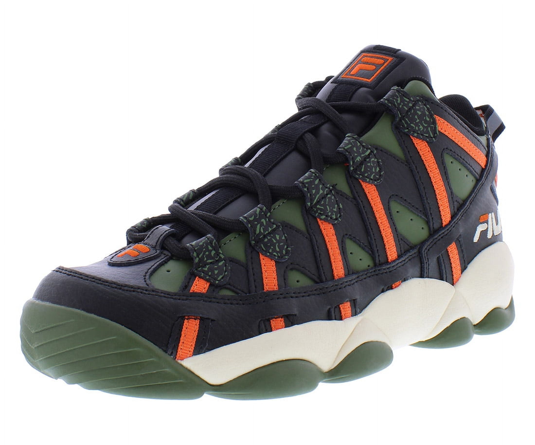 Fila Stackhouse Spaghetti Mens Shoes Size 13, Color: Chives/Ecru/Black ...