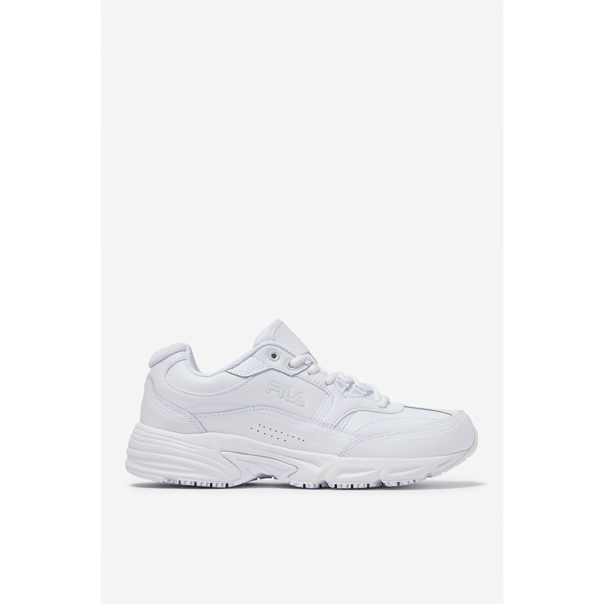 Fila Size 12(W) Wide Memory Workshift Walking, Slip-Resistant Athletic ...