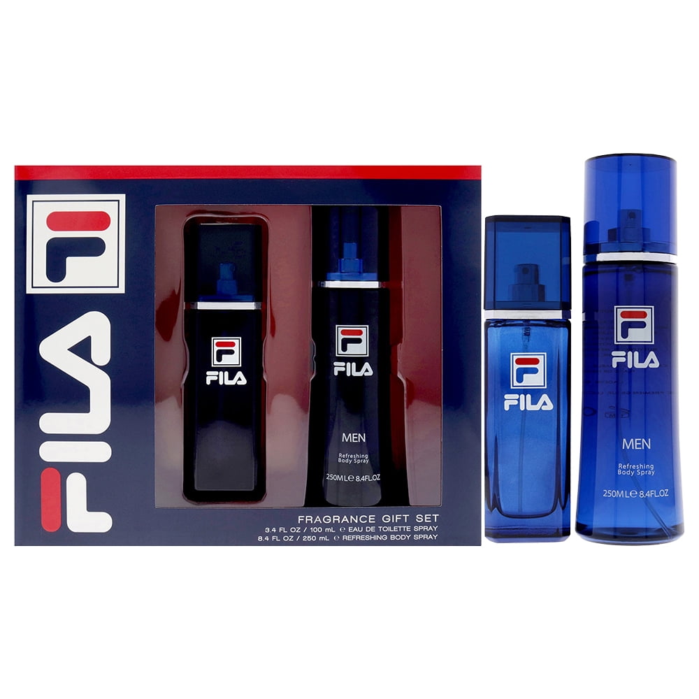 FILA, Cologne and Body Spray for Men, 2 pc Mens Cologne Gift Set, 2 oz ...