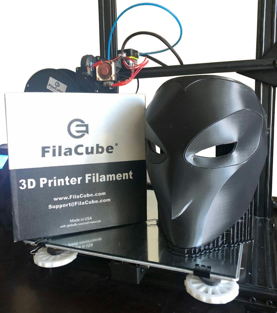 FilaCube 1.75mm Black PLA 2 (PLA Second Generation) 3D Printer ...