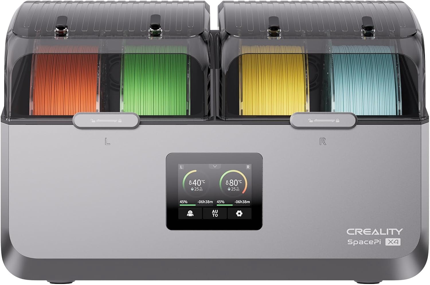 Filament Dryer Box New Upgrade 4-Spool 3D Printer Filament Storage with ...