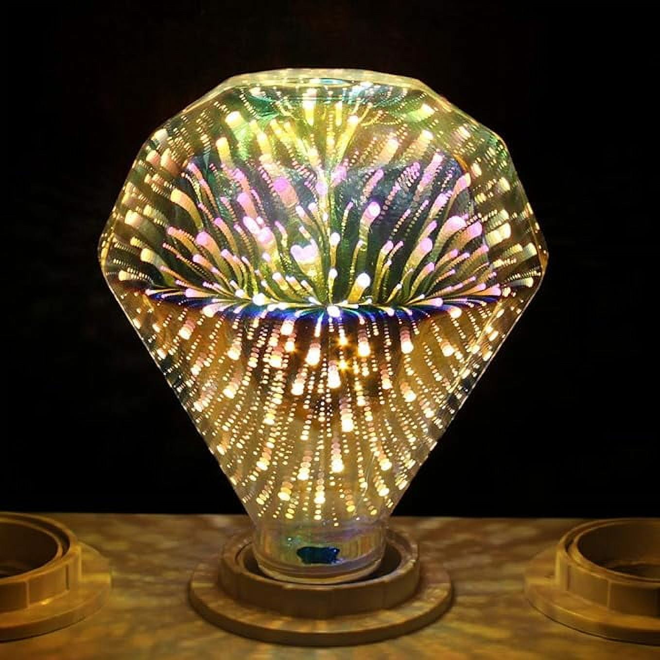 Filament Firework Bulb, 3D Color RGB Fairy Lights Decoration, LED 3W ...