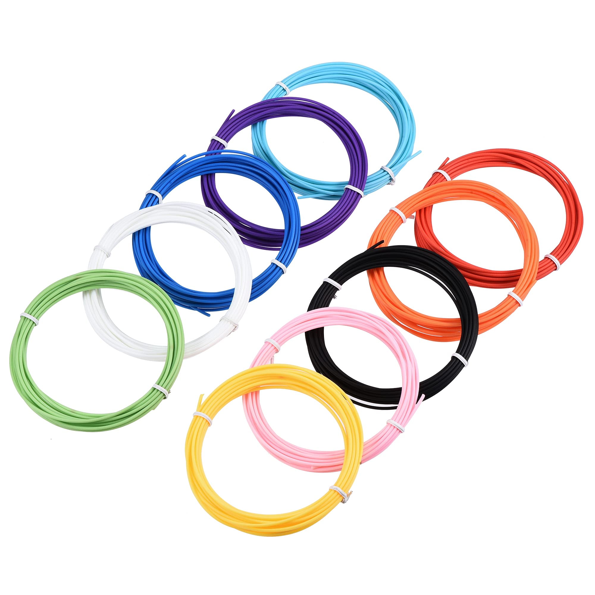 Filament Refills PCL Filaments 1.75mm 10 Colors, 5M/16.4ft Length for 3D Printing Pen - Walmart.com