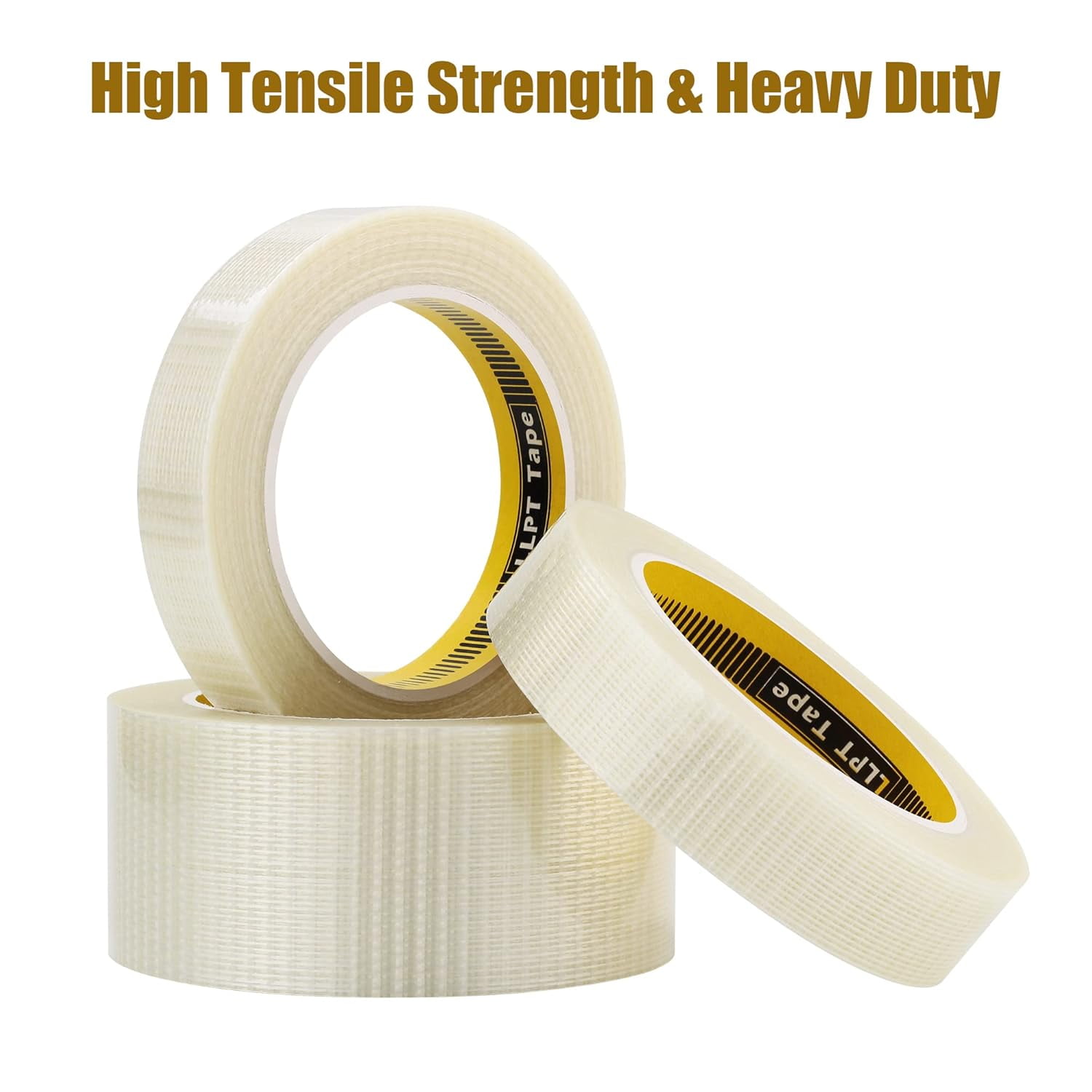 Filament Strapping Tape Fiberglass Mesh Reinforced 3/4" X 36 Yards Each ...