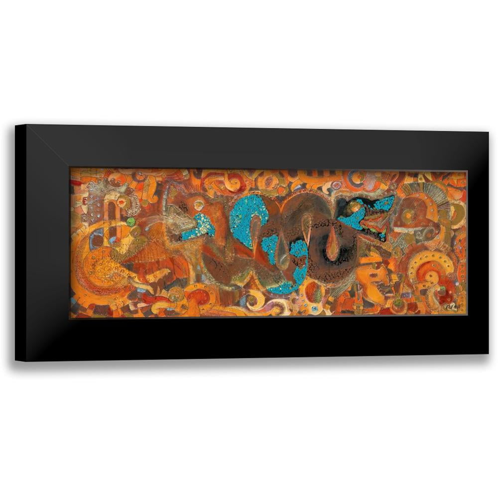 Filatov, Elena 14x8 Black Modern Framed Museum Art Print Titled ...