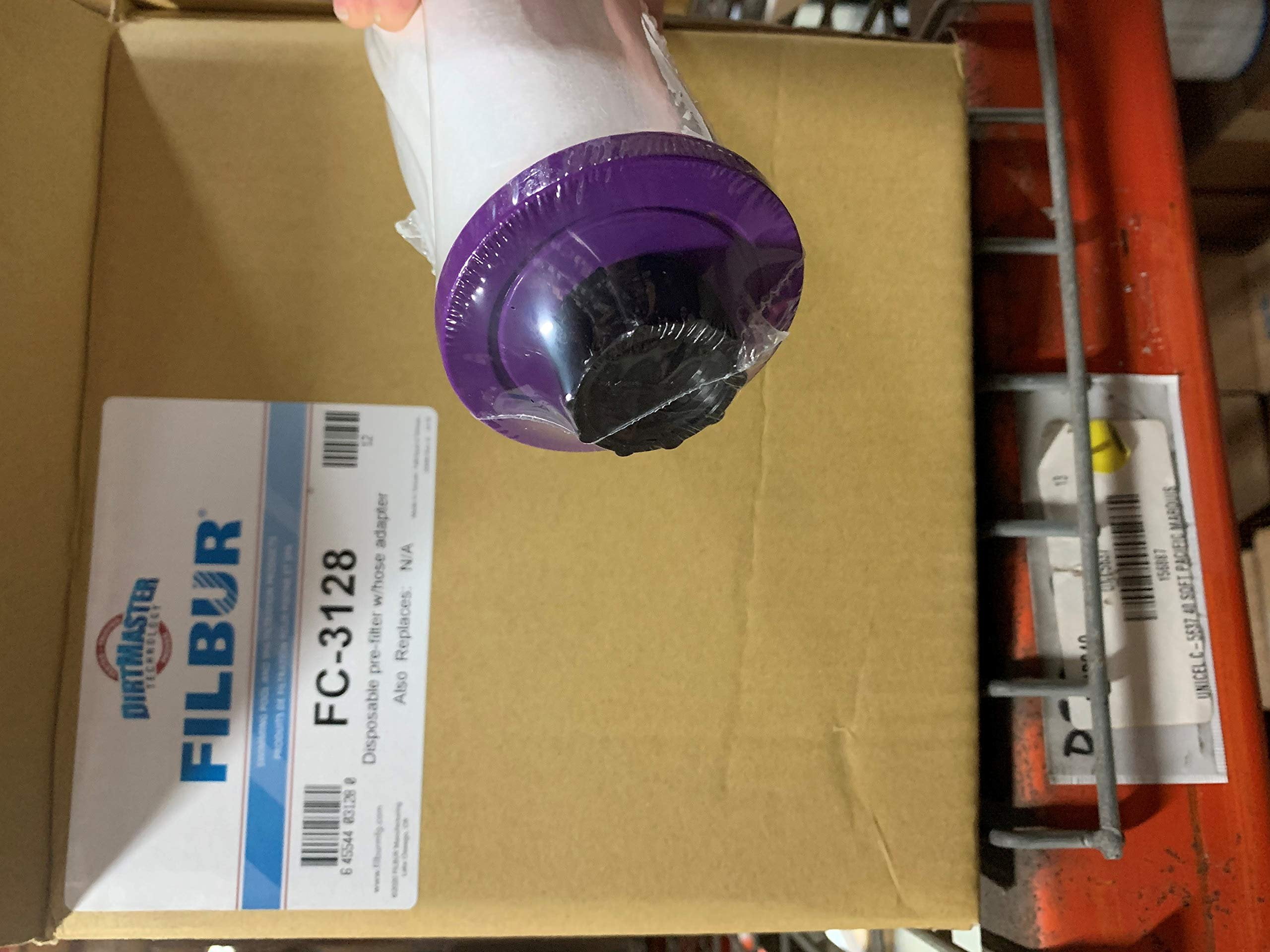 Filbur Pre-Filter,Filbur Micro-Klean,Disp,2-3/4"OD,10"l,w/Hose Adpt FC ...