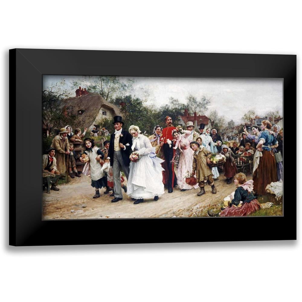 Fildes, Sir Samuel Luke 18x12 Black Modern Framed Museum Art Print ...