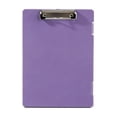 File Box Clear Plastic Hinged Lid Document Storage Case for A4 Letter ...