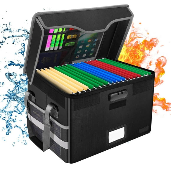 Locking Portable File Box