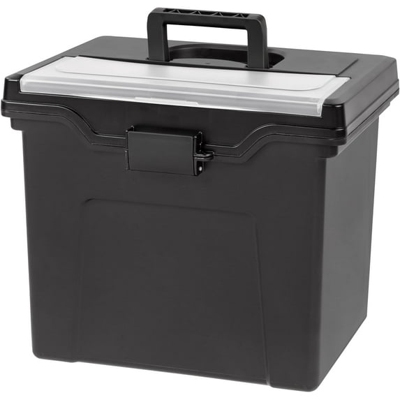 File Box with Lid File Organizer for Letter File w/Organizer-Lid ...