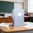 File Box Thickened Polypropylene Office Supplies Foldable A4 Retro ...