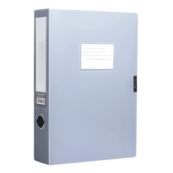 File Box Thickened Polypropylene office Supplies Foldable A4 Retros ...