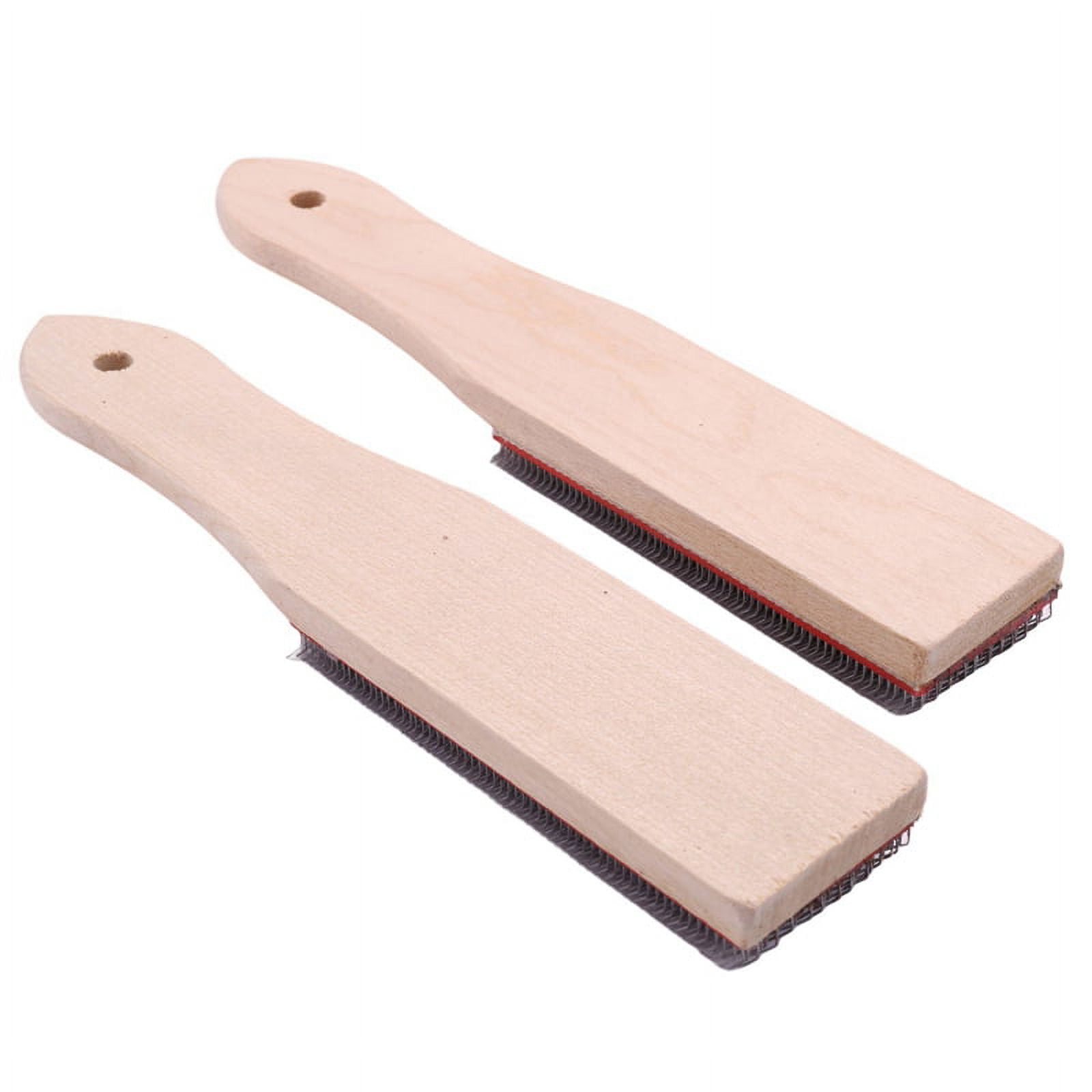 File Brush Cleaner Remove Chip Metal Bits 8.26 Inch Length, 2 Pieces ...