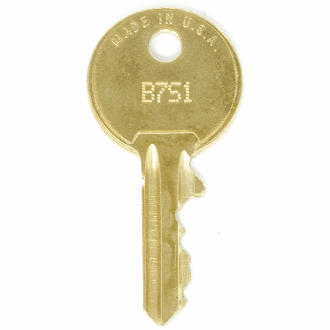 File Cabinet , Desk or Cubicle Replacement Key for Yale Lock B7S69 ...