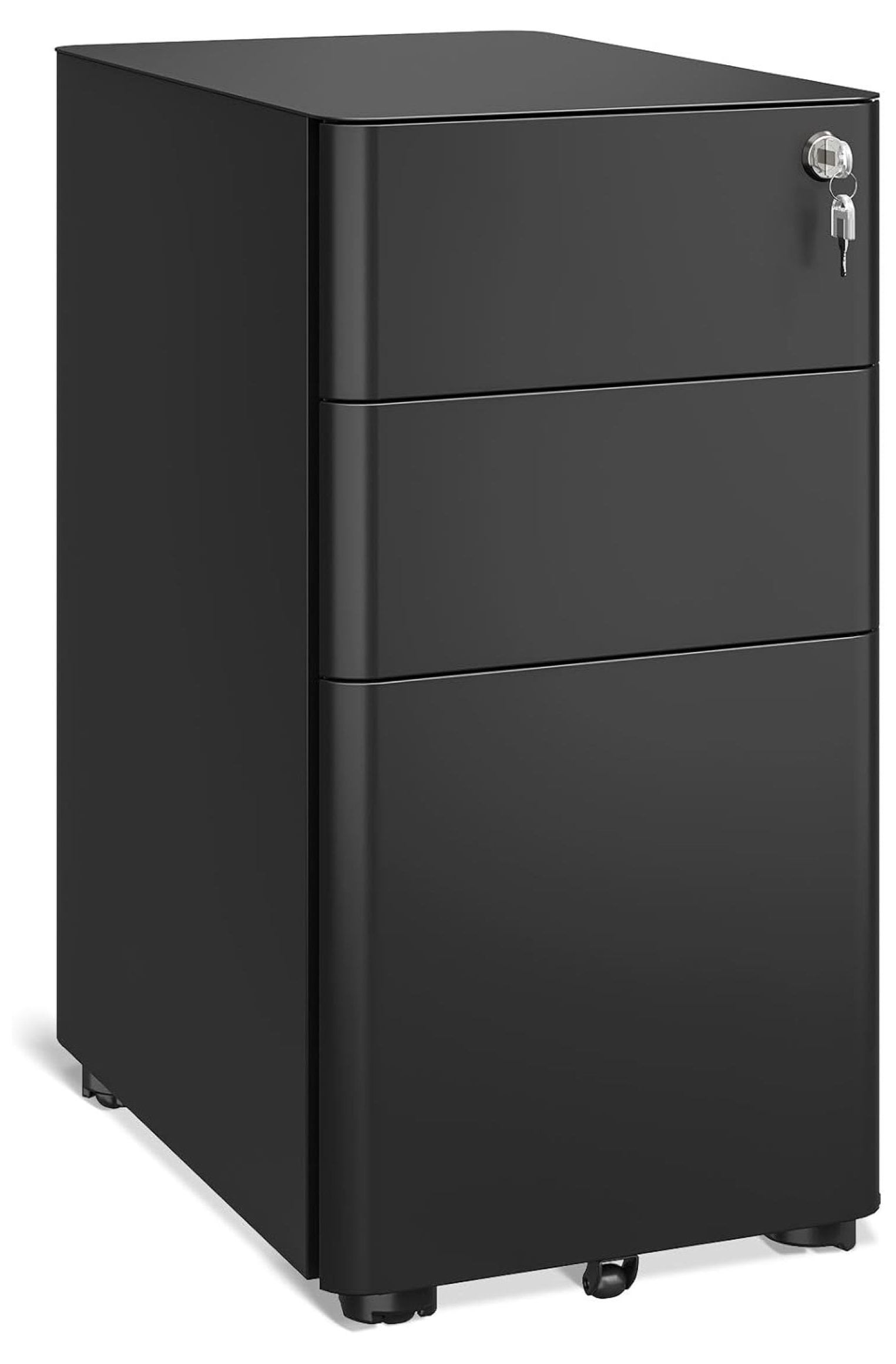 File Cabinet for Home Office, Fully Assembled Filing Cabinet 3 Drawer ...