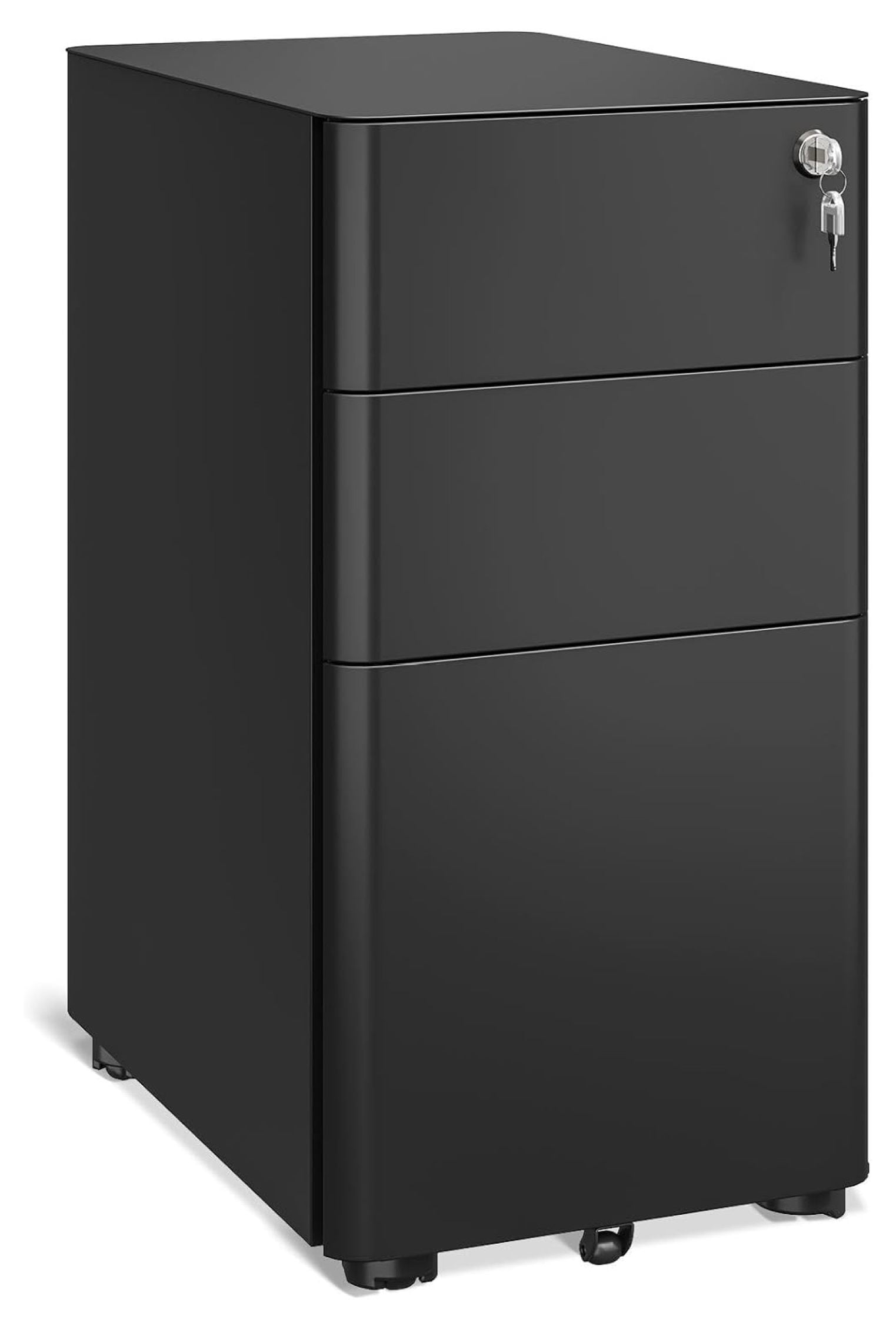 File Cabinet for Home Office, Fully Assembled Filing Cabinet 3 Drawer ...