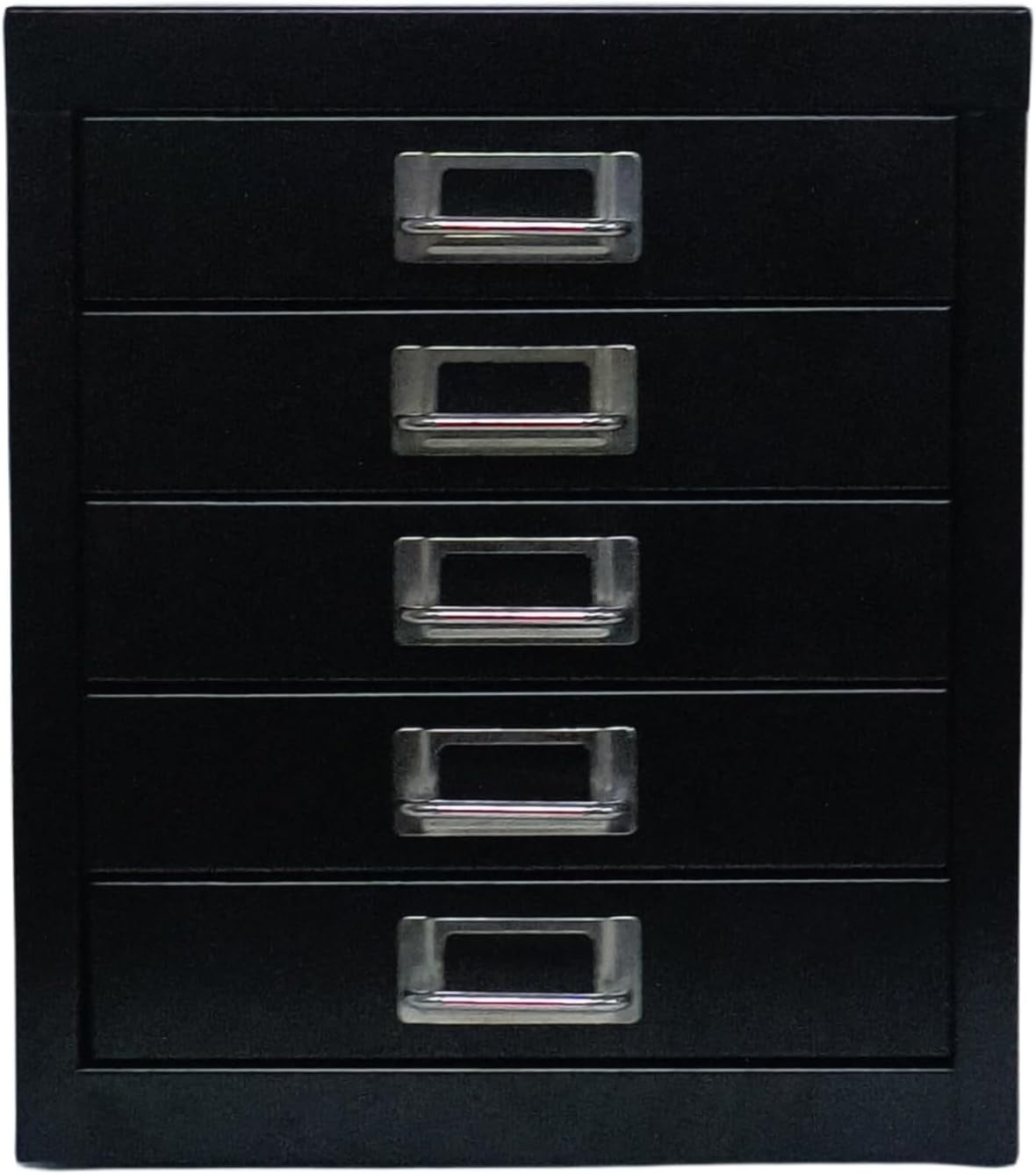 File Cabinet Mini 5 Tier Metal File Organizer Document Organizer, Black ...