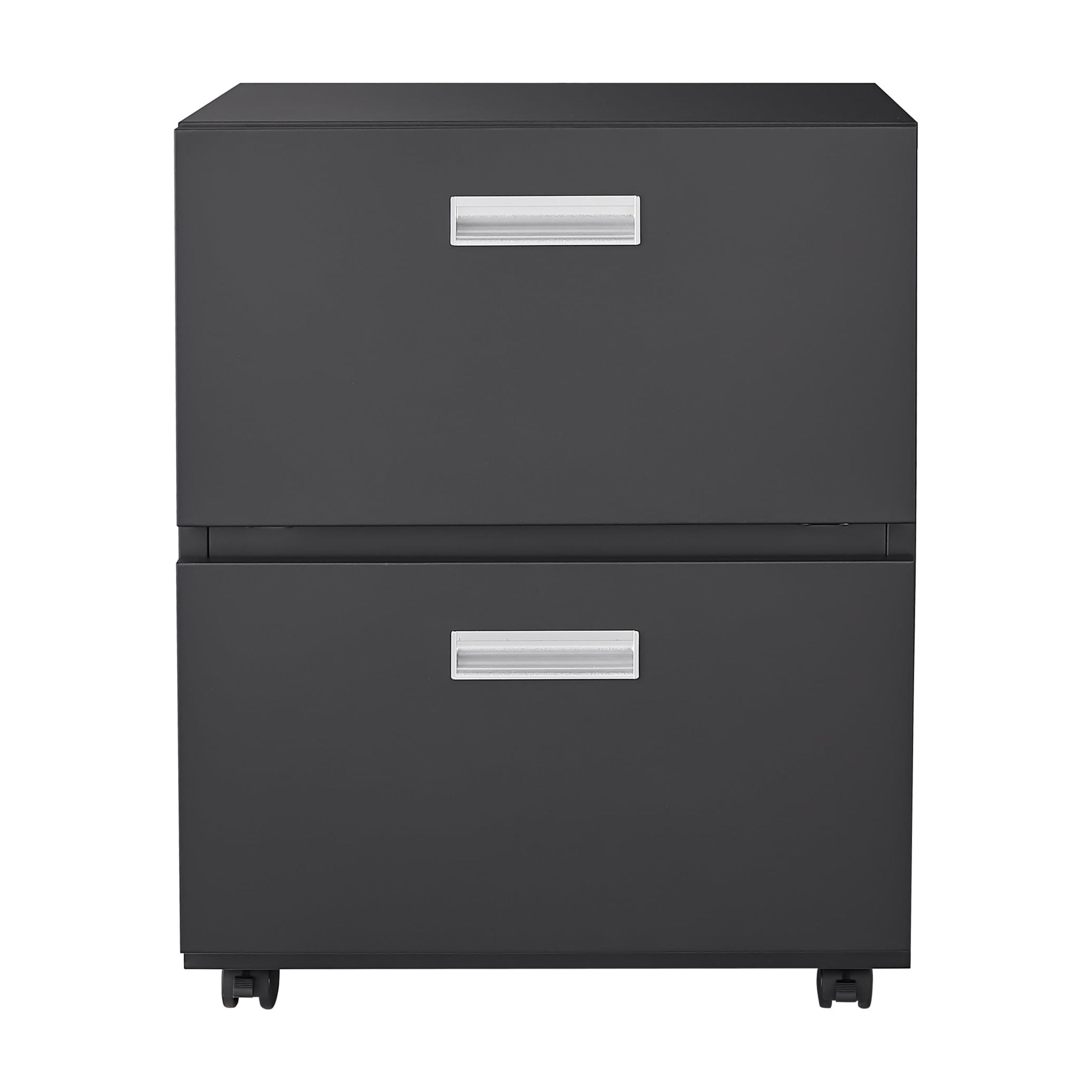 File Cabinet On Wheels, Metal Printer Cabinet With Storage, Filing ...