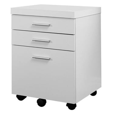 Storex Single-Drawer Mini File Cabinet with Lock, Legal/Letter ...