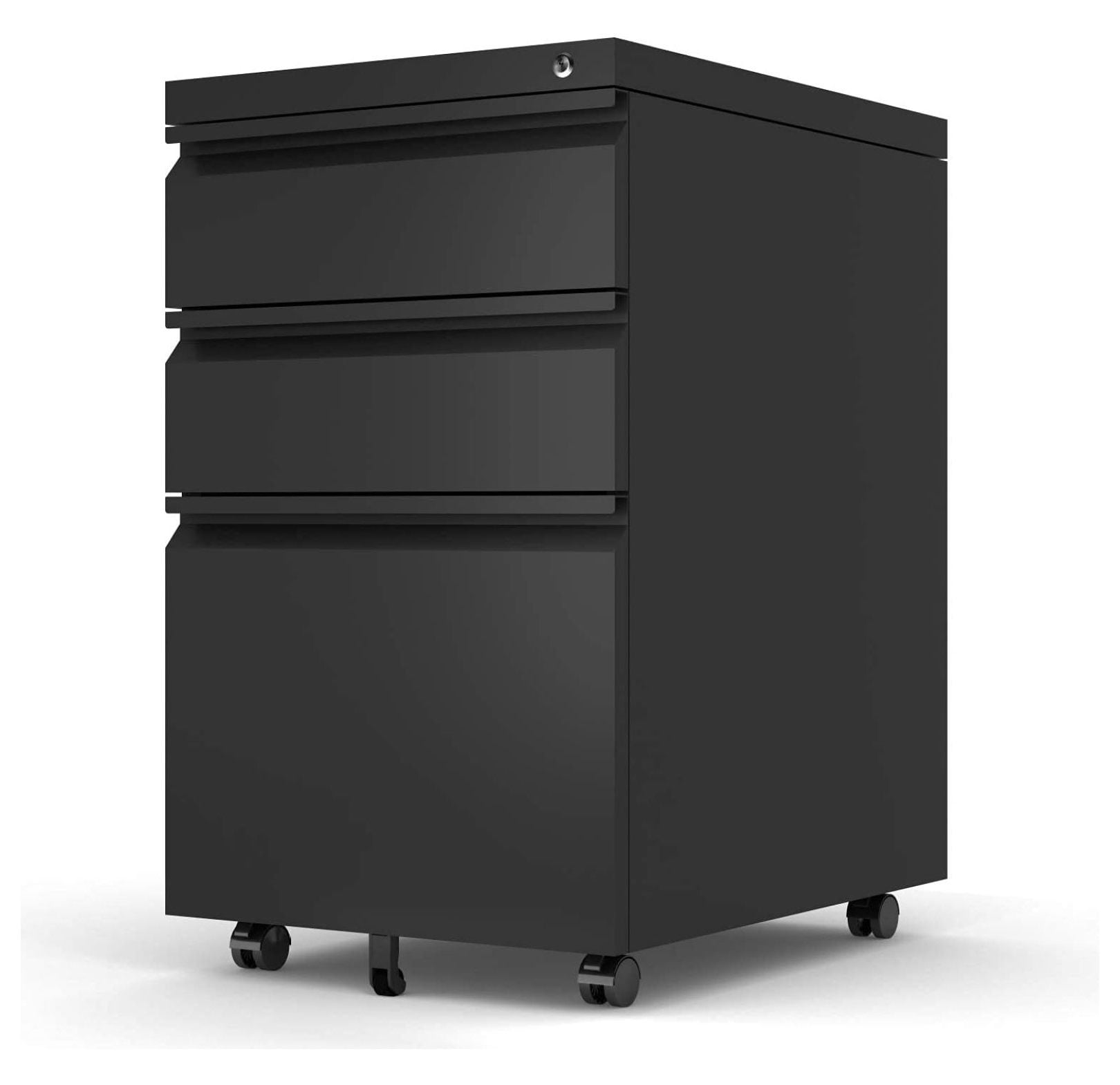 File Cabinet for Home Office, 3 Drawers File Cabinets with Lock ...