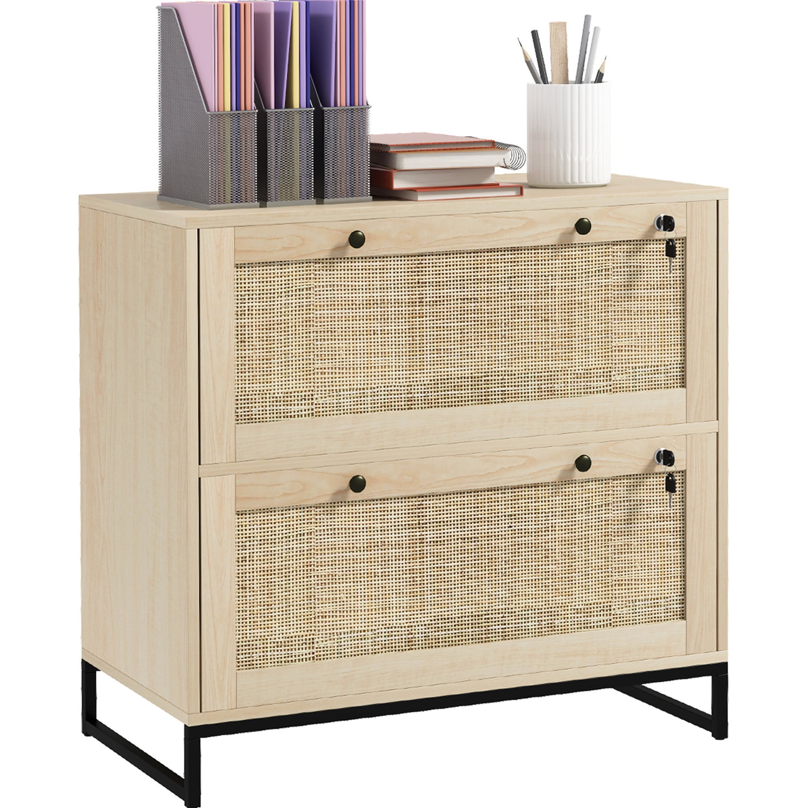 File Cabinet with Adjustable Hanging Bar for Multiple Paper Sizes ...