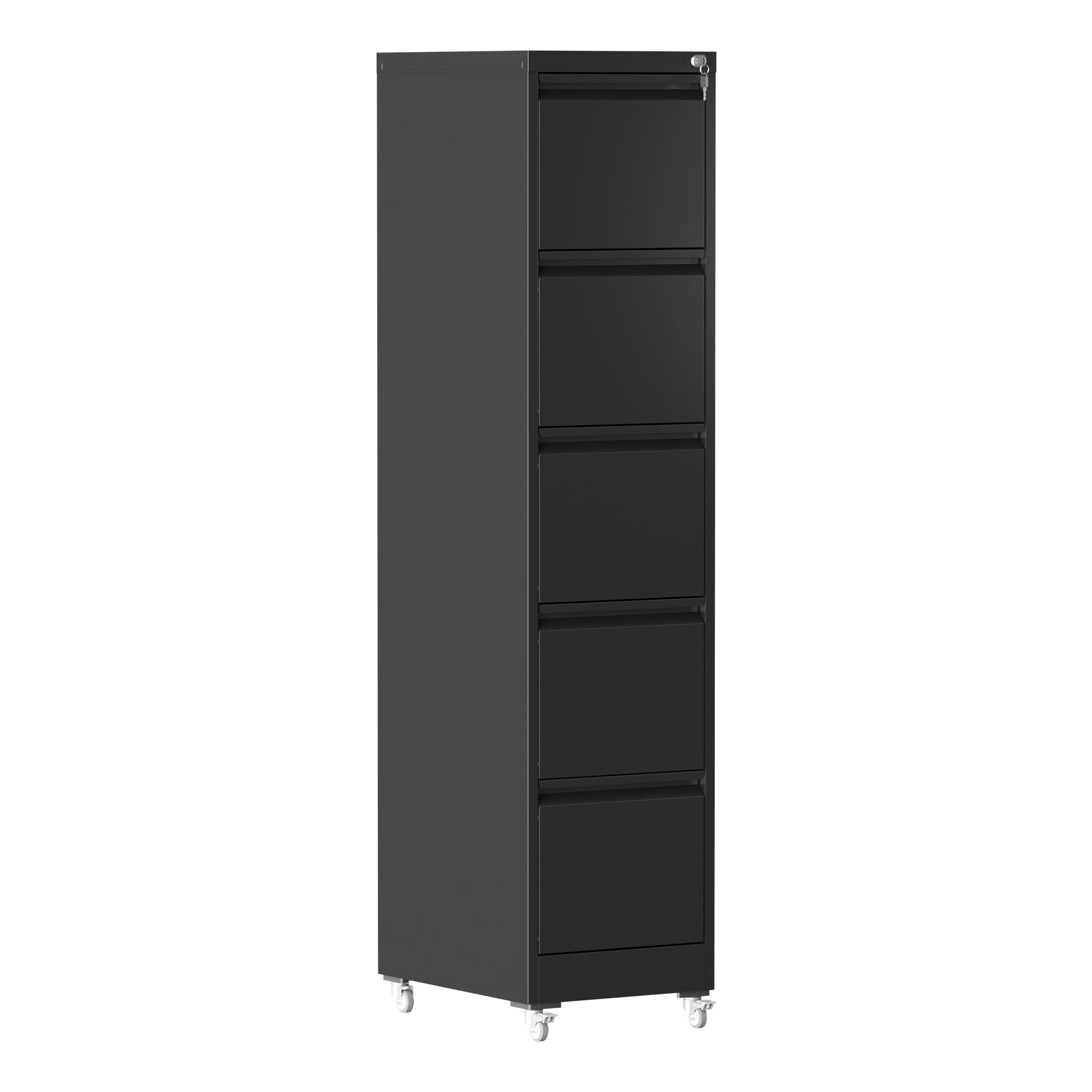 File Cabinet with Lock Metal Vertical File Cabinet Office Home, A4 ...