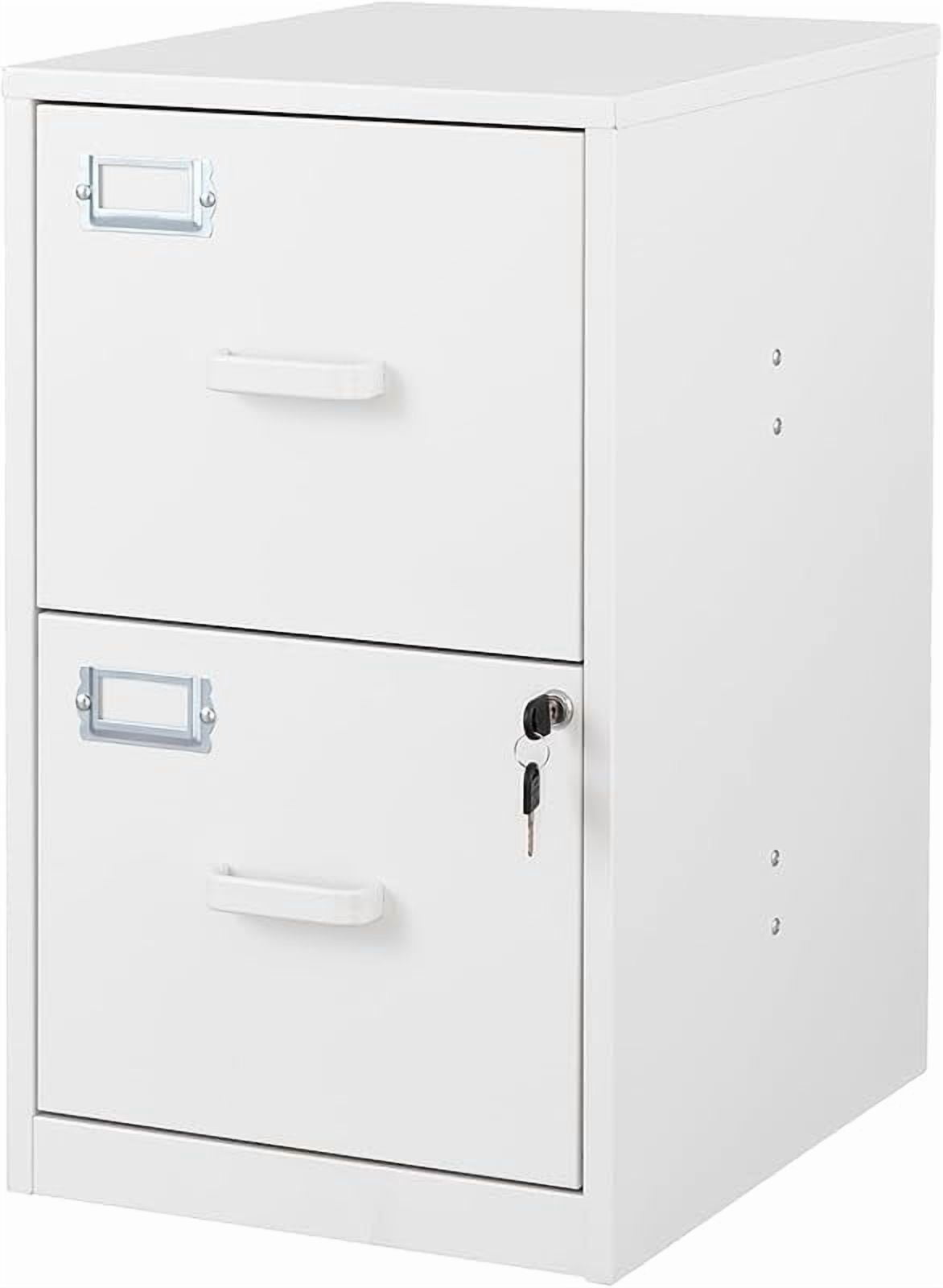 File Cabinet with Lock Vertical Filing Storage Office Home Steel ...