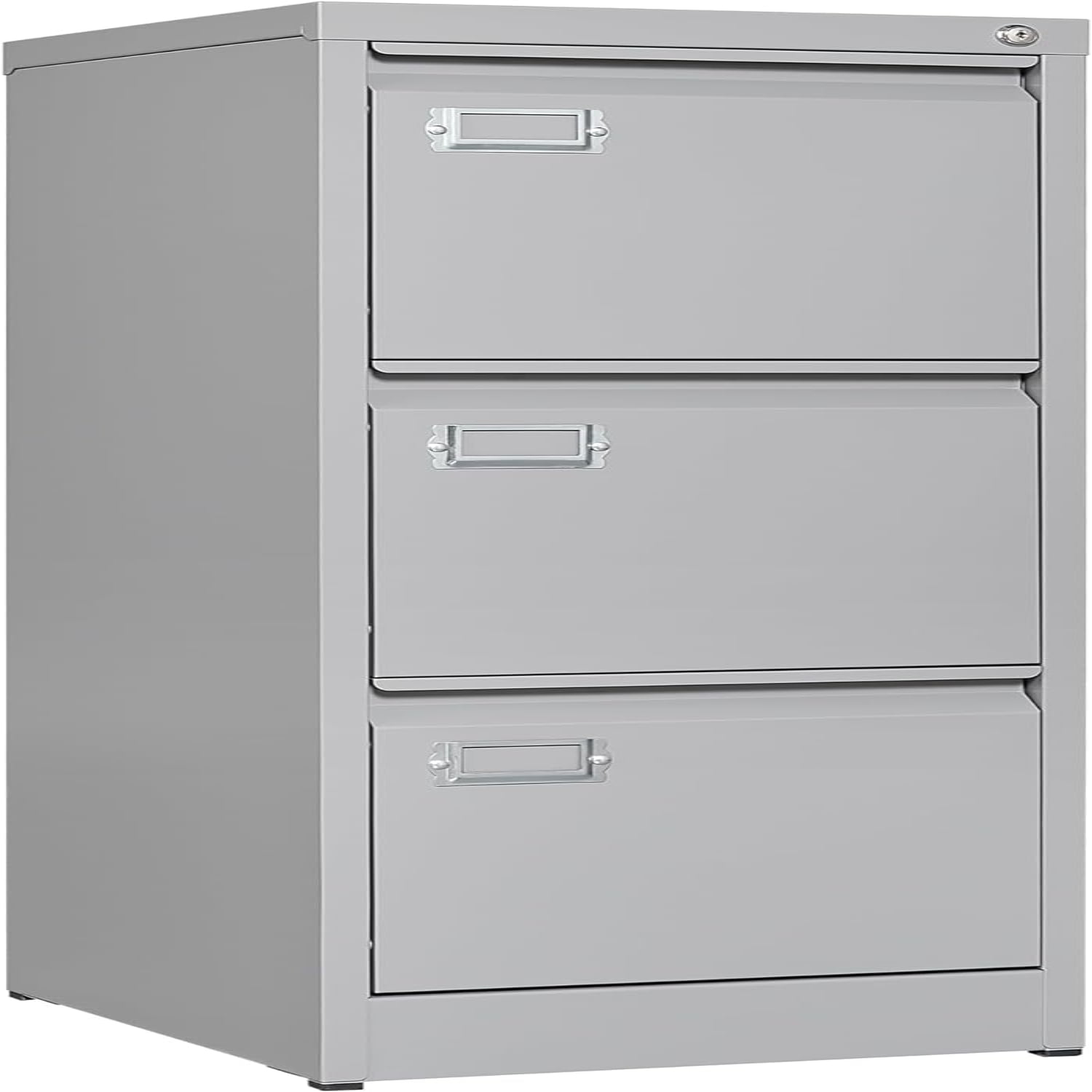 File Cabinets 4 Drawer Metal Lateral Filing Organization Cabinets with ...