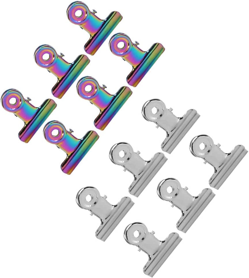 File Clips, Nail Tips Clips, Metal File Clips 12Pcs Metal Shaping Clip ...