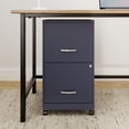 File/File Mobile File Cabinet, Navy - Walmart.com