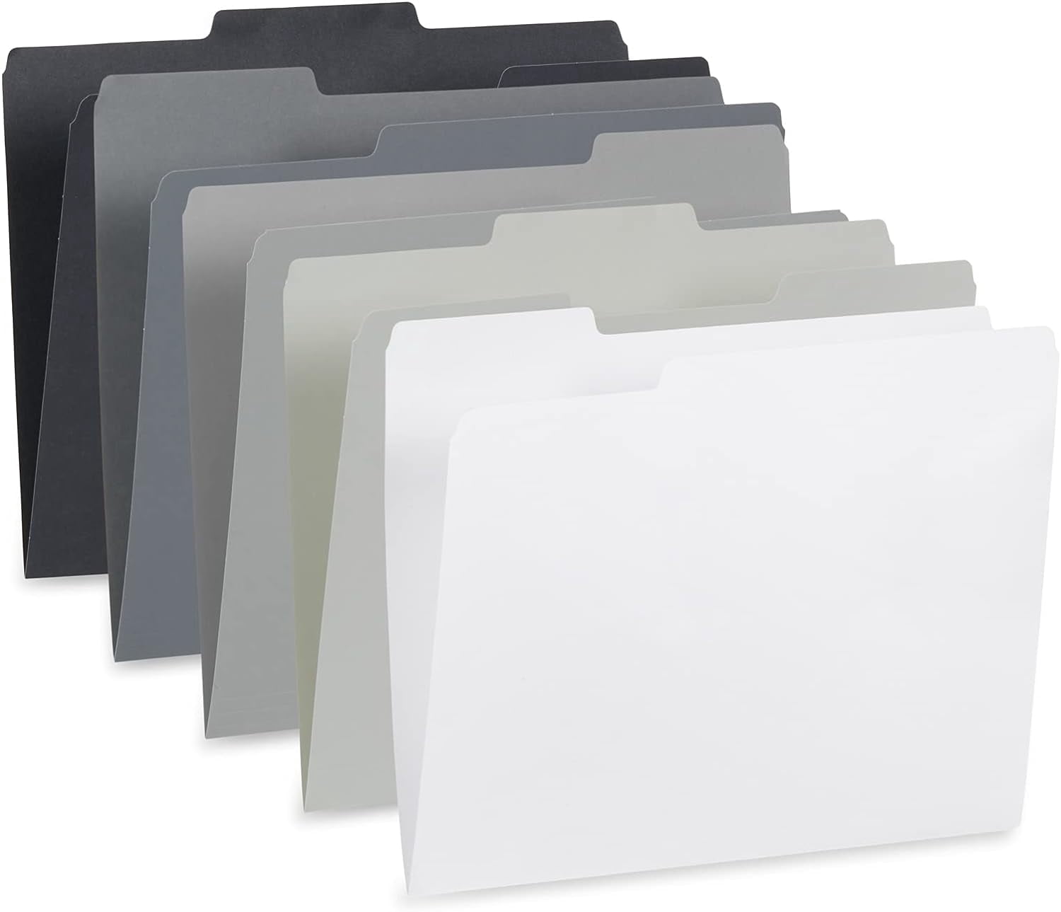 File Folder, 1/3 Cut Tab, Letter Size, Blue, Great for Organizing and ...