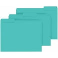 File Folder, 120 Pack File Folder, 1/3 Cut Tab, Letter Size, Filing ...