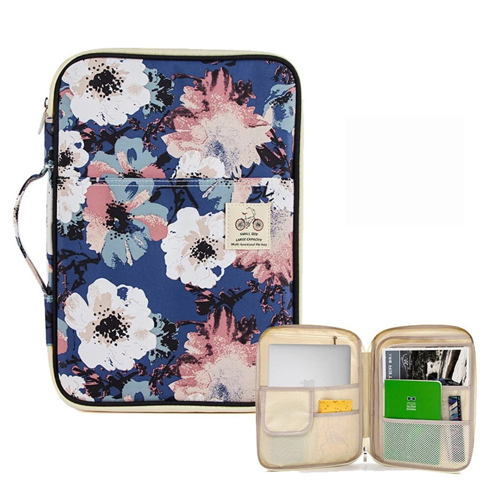 File Folder A4 Document Organizer Bag Big Cabinet for Ipad Case Office ...