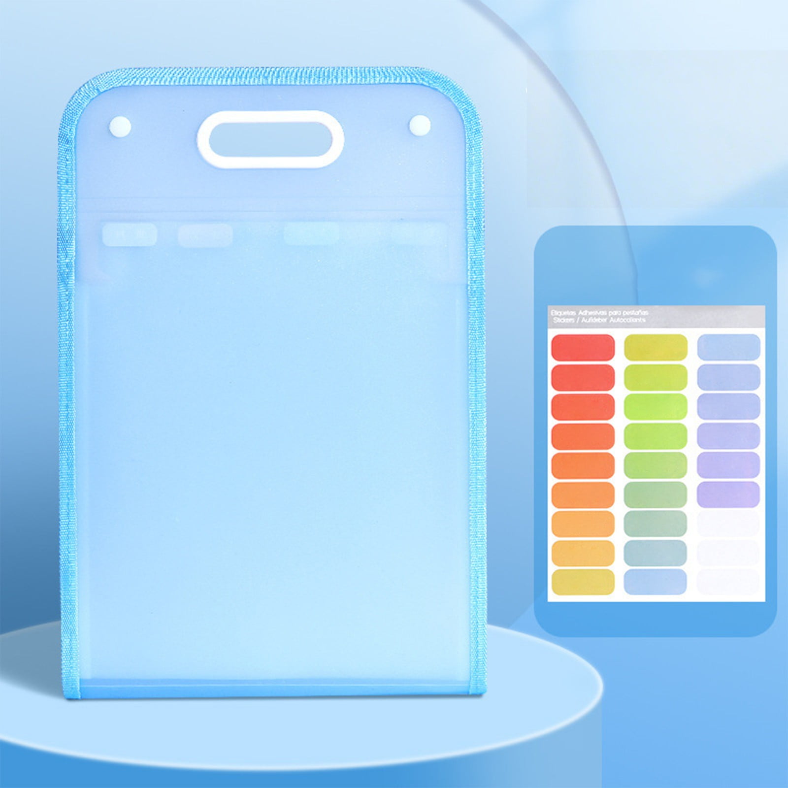 File Folder, Accordion File Organizer 13 Pockets with Labels, Portable ...