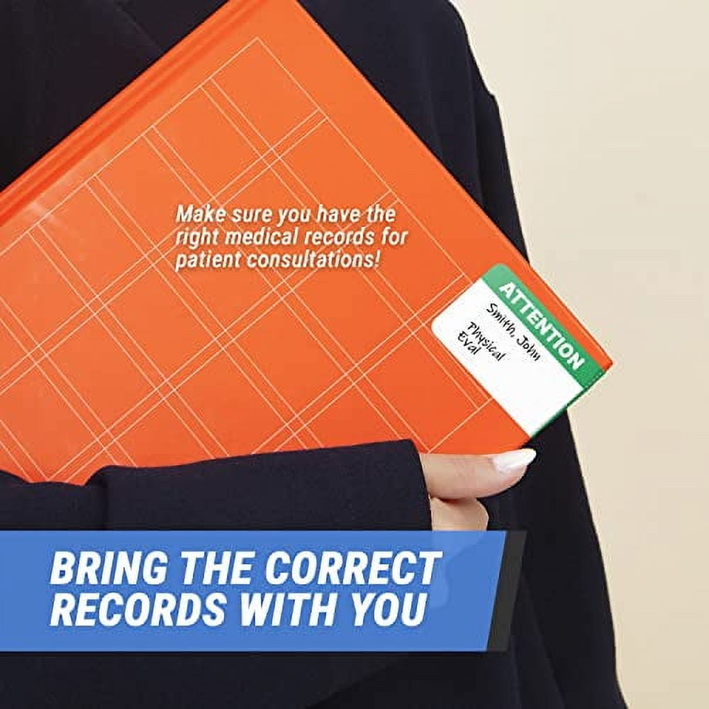 File Folder Chart Labels (3.25 x 1.75 inch, Green - 600 Labels) MAP5200 ...