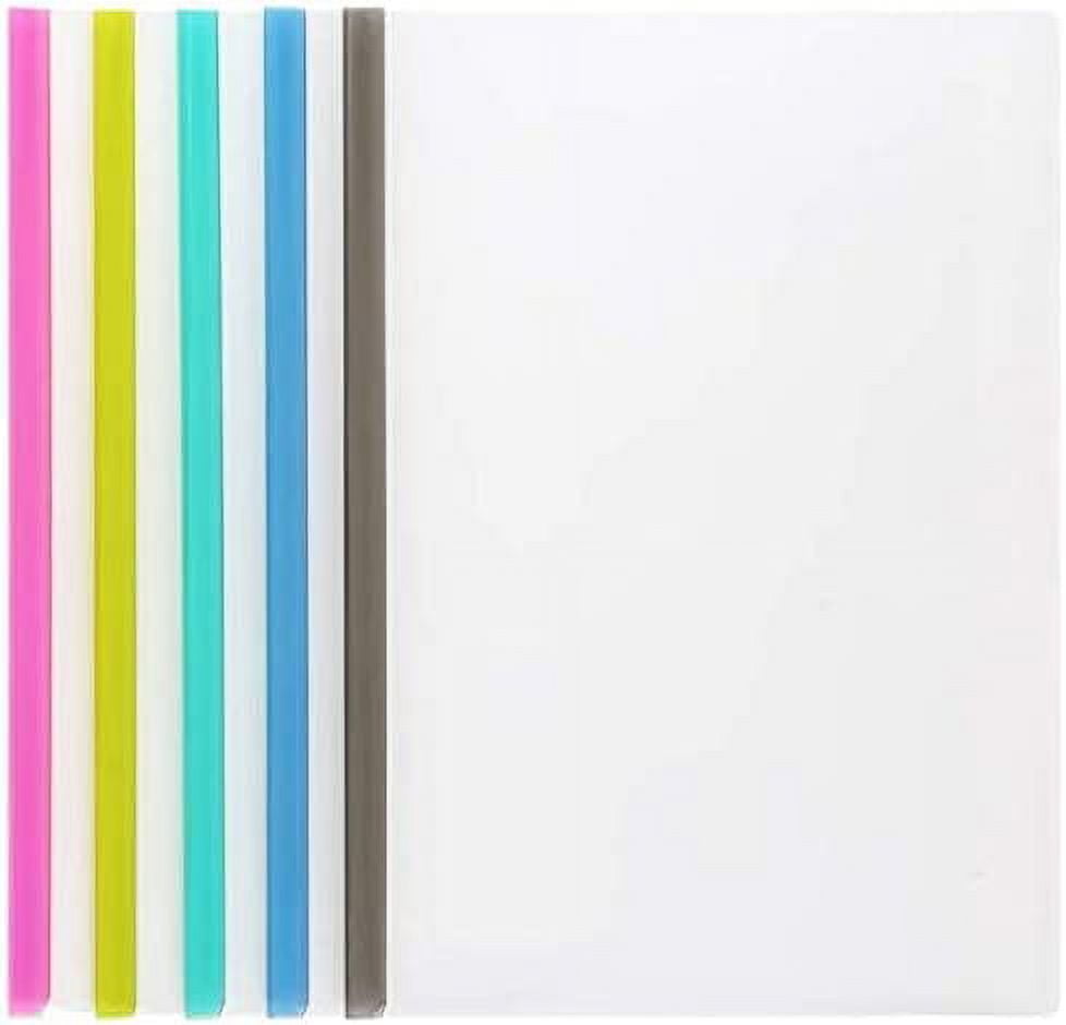 File Folder Clear Sliding Bar Report Covers with U-Type Sliding Bar (40 ...