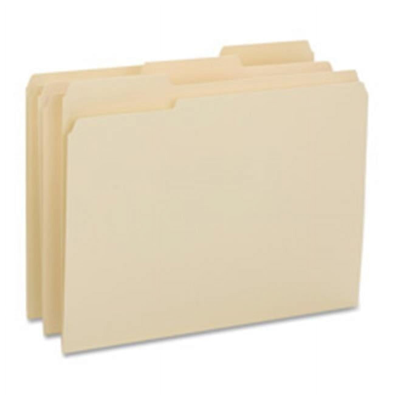 File Folder, Letter, .75 in. Exp., 14PT, .33 in., 50-BX, Manila ...