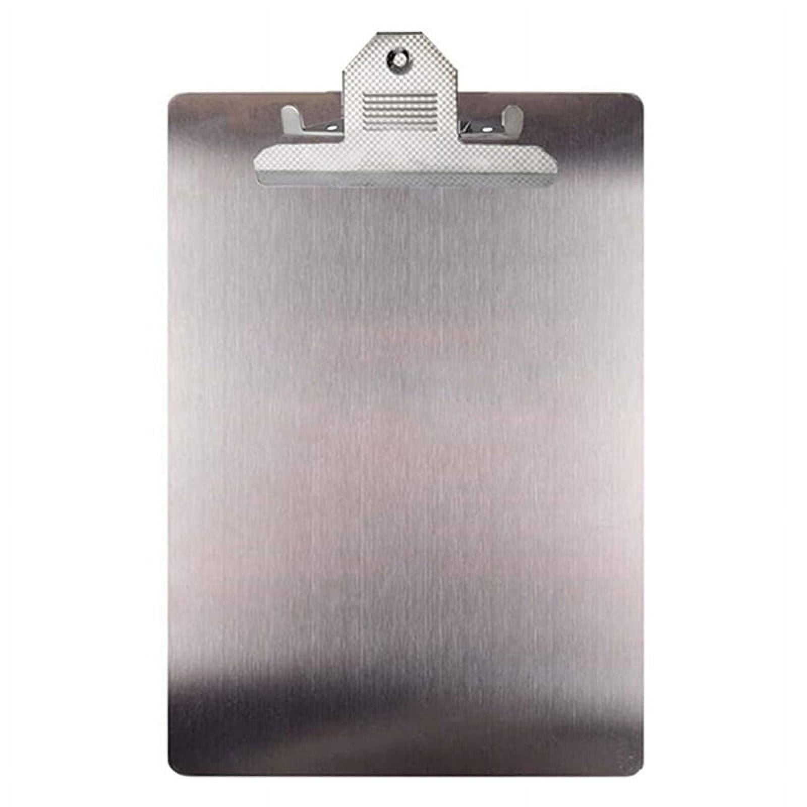 File Folder Metal Clipboard A4 Stainless Steel Board Organizer Binder ...